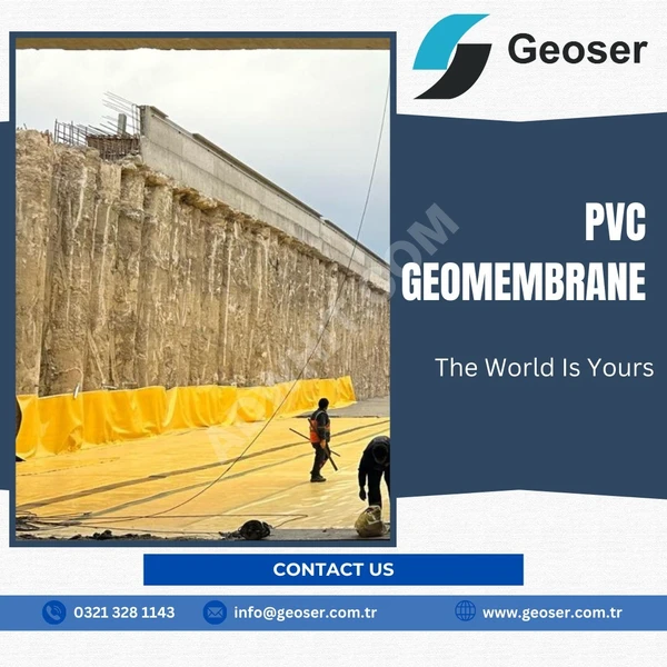 PVC GEOMEMBRANE - Polyvinyl Chloride Ground Membrane - Adwhit
