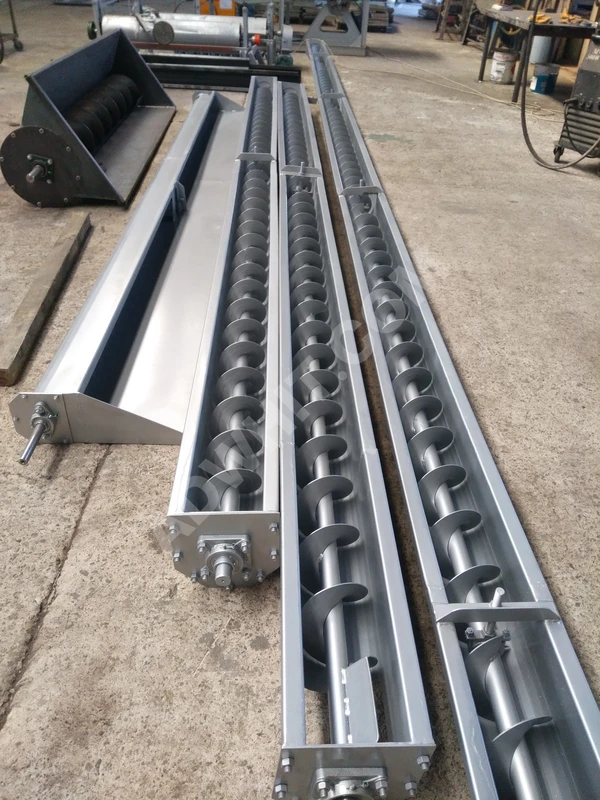 Manufacturing of Spiral / Helical Harvesting Blades - Adwhit