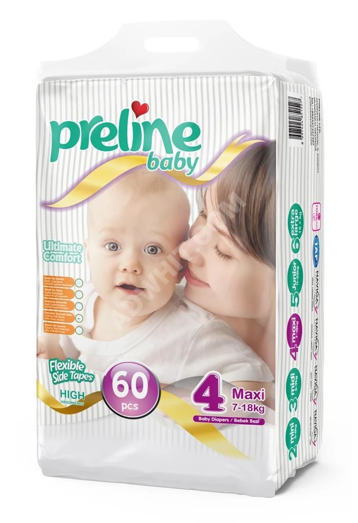 Turkish baby diapers, Pre Line, highest global quality - Adwhit