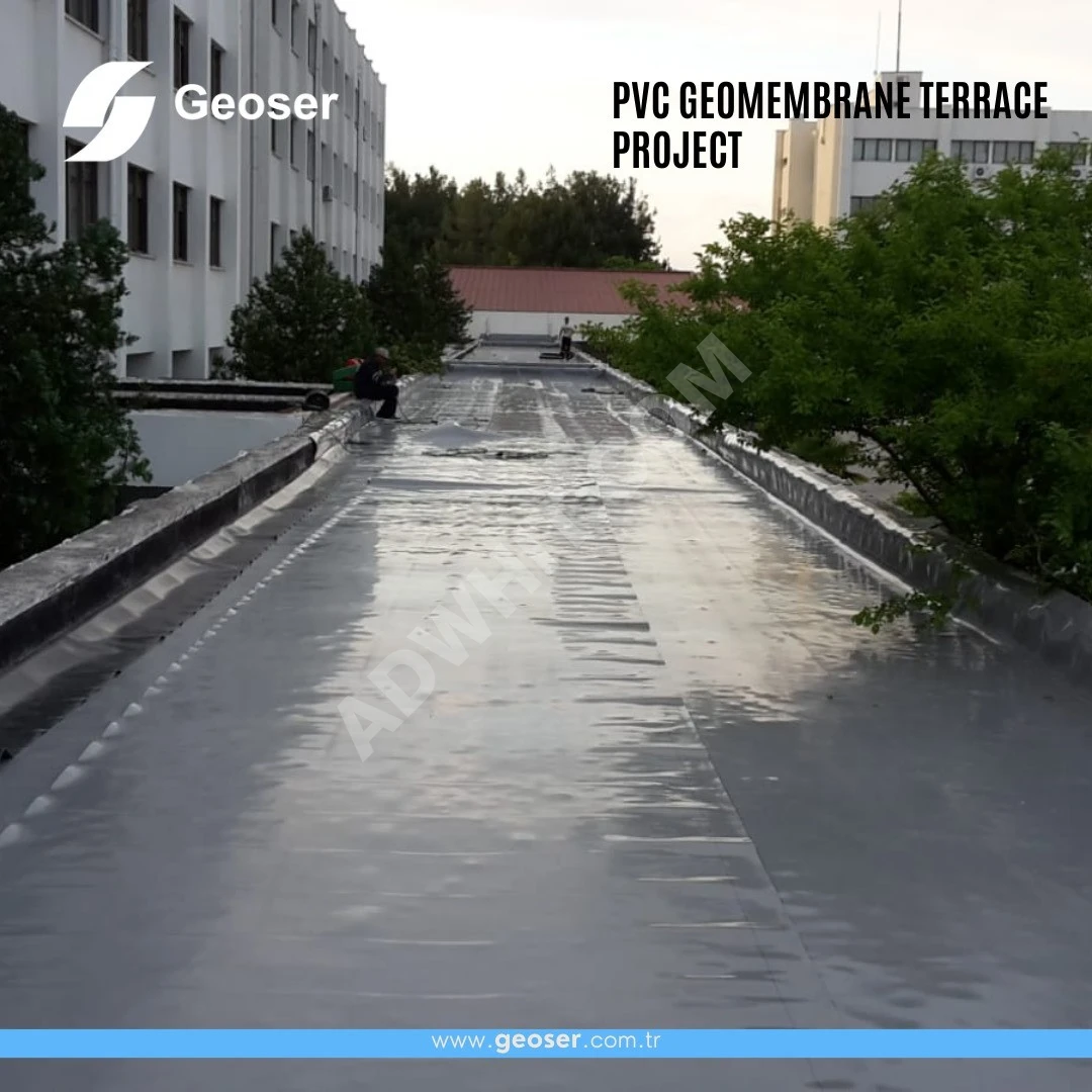 PVC GEOMEMBRANE waterproofing lining membrane - Adwhit